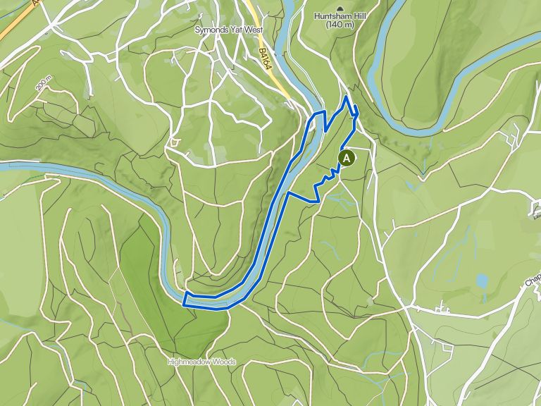 Symonds Yat & Biblins Bridge loop — Wye Valley | hike | Komoot